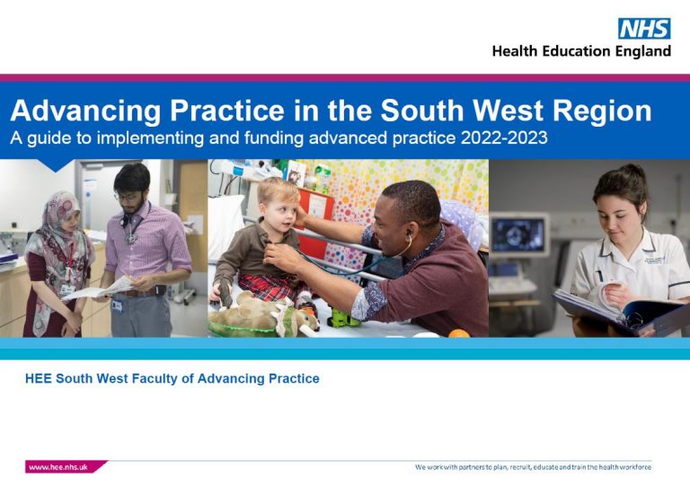 Regional Faculty for Advancing Practice – South West - Advanced Practice