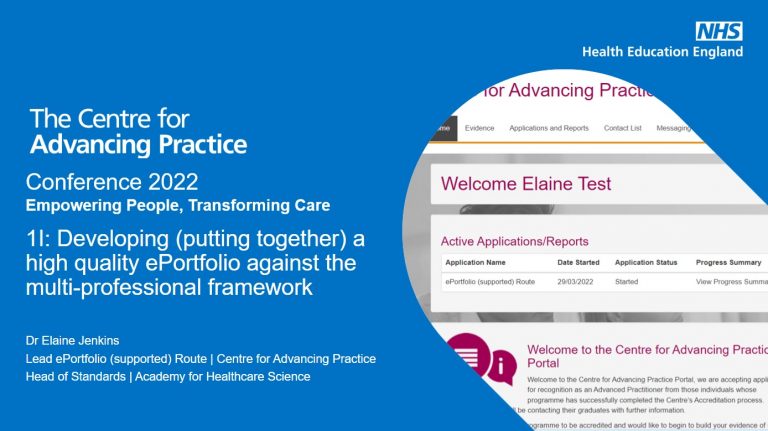 ePortfolio Resources - Advanced Practice