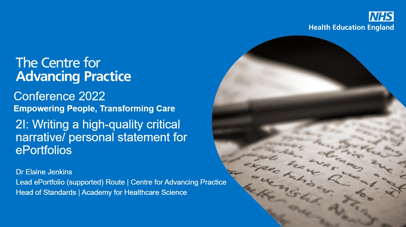 ePortfolio Resources - Advanced Practice