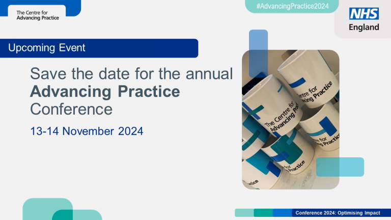 Conference 2024 - Save the date - Advanced Practice