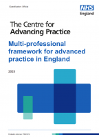 Multi-professional framework for advanced practice in England (2025 ...